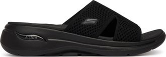 Skechers Pantoletten Skechers Go Walk Arch Fit 140274/BBK Schwarz