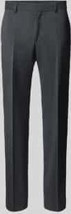 HUGO BOSS Regular Fit Anzughose mit Bügelfalten Modell Lenon