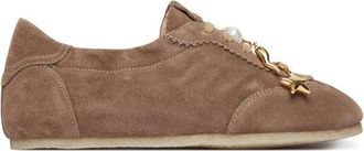 AGL Halbschuhe Hoola Hoop P Charms D562019PGF Dunkelbeige