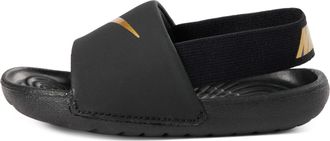 Nike Kawa Sneaker, Schwarz/metallisches Gold, 23.5 EU