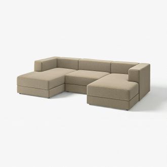 IKEA J&Auml;TTEBO 3,5er-Sitzelement mit R&eacute;camieren
