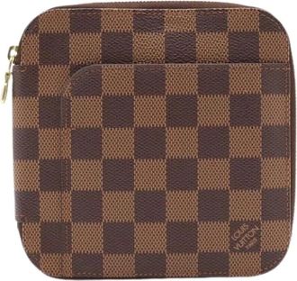 Louis Vuitton Portefeuille Vintage Bi-fold Pre-owned - Femme - Pre-owned - Brun - Taille: ONE Size
