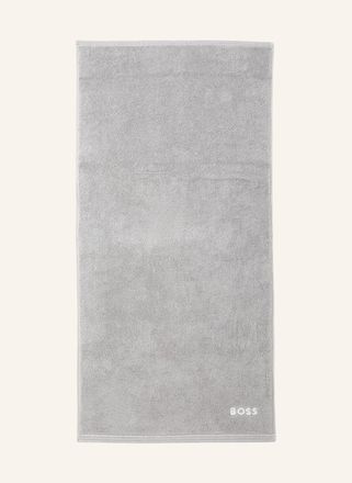 HUGO BOSS Handtuch Edge grau