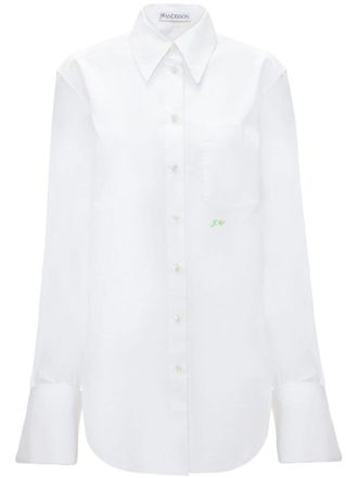 J.W.Anderson chemise à manchettes oversize - Blanc