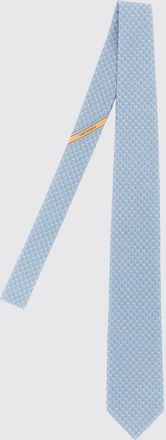 Ferragamo Krawatte aus reiner Seide mit durchgehendem Gancini-Monogramm
