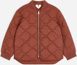 Arket Leichte Steppjacke -Braun