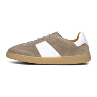 Magnanni Taupefarbene Suede Low Top Sneakers - - Shoes - Herren - Beige - 41 EU