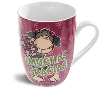 Nici Tasse Vielen Dank, Porzellan, bunt, Einheitsgr&ouml;&szlig;e