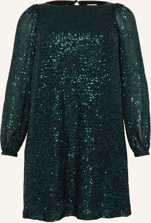 Kaffe Curve Kaffe Curve Midikleid Kclaila Mit Pailletten gruen
