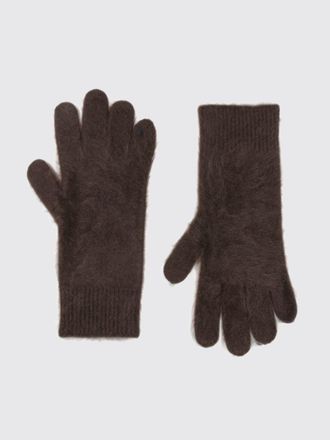 Soft Goat Gants classiques en pur cachemire avec poignets c&ocirc;tel&eacute;s