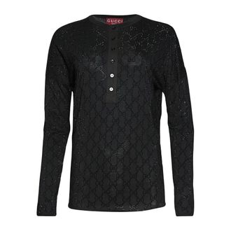 Gucci Damen, Oberteile, Schwarzk, SGr&ouml;&szlig;e
