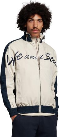 Lyle & Scott Panelled Sportjacke f&uuml;r Herren (Wei&szlig;)