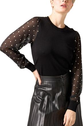 Nafnaf Damen Marisa Pullover, Schwarz, XS