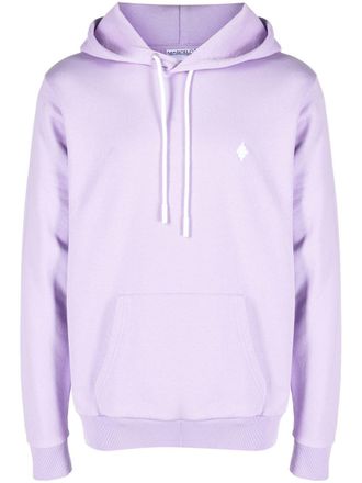 Marcelo Burlon hoodie à logo Cross - Violet
