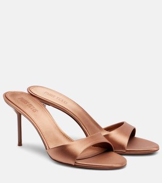 PARIS TEXAS Mules Lidia 70 en satin