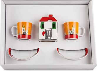 Egan Kaffee-Set, Rot, Einheitsgr&ouml;&szlig;e