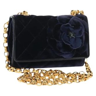 Chanel Mini sac Pre-owned - Femme - Pre-owned - Bleu - Taille: ONE Size