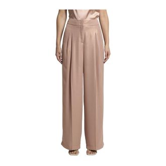 PESERICO Femme, Pantalons, Rose, Taille: 44 FR Wide Pantalons