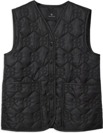 Anine Bing Veste Sans Manches Andy Monogramme Anine Bing