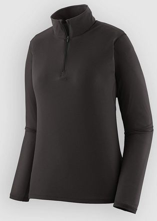 Patagonia Cap LW Zip Neck Funktionsshirt black