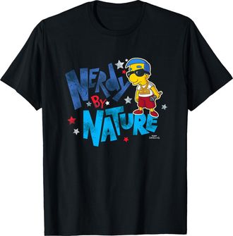 The Simpsons Milhouse Nerdy By Nature T-Shirt