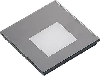 Arcchio LED Projecteur encastrable dans le mur Vexi &agrave; intensit&eacute; variable (Moderne) en Noir Aluminium e. a. pour Salon & Salle manger (1 lampe,&agrave;)