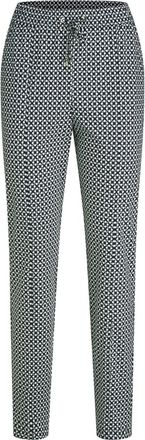 Peter Hahn Kn&ouml;chellange Slim Fit-Jersey-Hose Peter Hahn blau