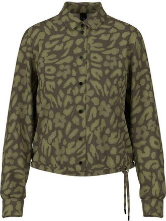 Marc Cain Langarmbluse Leo Hike Premium Damenmode Blusenkragen, normale Passform