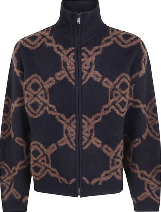 Daily Paper Clothing Sweater Zip-Up Shield Knit