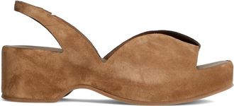 Del Carlo DEL Carlo, Femme, Chaussures, Brun, Taille: 37 1/2 EU 11730 Softy Sandal