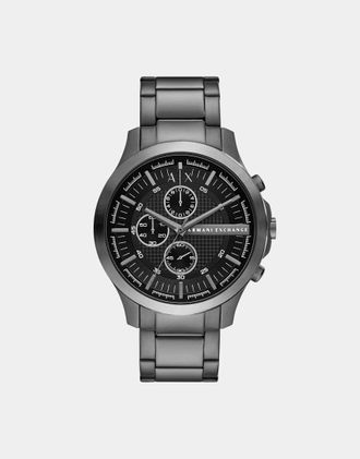 A|X Armani Exchange Herren-Chronograph aus Edelstahl in Stahlgrau, AX2454