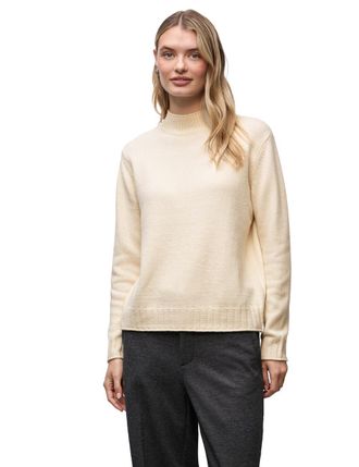 Street One Basic Turtleneck Pullover Soft beige 42