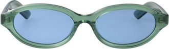 Retro Superfuture unisex, Accessoires, Vert, Taille: 54 MM Lunettes de soleil Parola élégantes pour lété