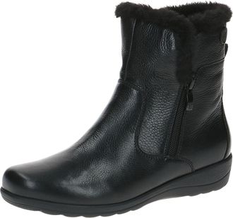Caprice Caprice Comfort Damen 9-26408-41 Flache Stiefelette, Black Nappa, 39 EU Weit