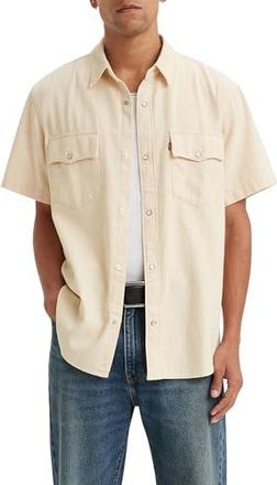 Levi's Chemise Western décontractée pour Homme, Newman Ecru, XL