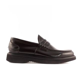 Green George Brauner Leder Loafer Pennybar Schuh - - Shoes - Herren - Braun - 41 EU