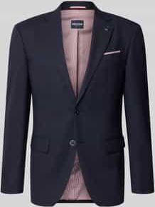 Daniel Hechter Slim Fit 2-Knopf-Sakko mit Pattentaschen