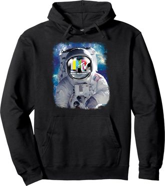 Giesswein Spaceman Logos Musik Fernsehen Pullover Hoodie