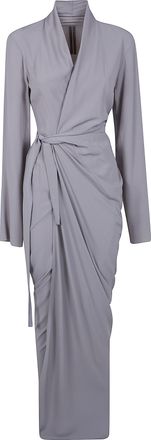 Rick Owens Wrap Gown Dress