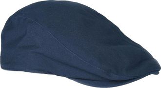 Barbour Schieberm&uuml;tze aus Baumwolle mit Label-Aufn&auml;her in