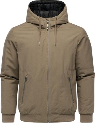 Ragwear Herren warme wasserdichte Winterjacke mit Verstellbarer Kapuze Stuartt YOUMODO Mocca Gr. 4XL