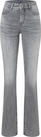 MAC Broeken Bootcut-Jeans MAC Dream-Boot, Damen, Gr. 38, L&auml;nge 34, mid grau authentic wash, Denim/Jeans, Obermaterial: 92% Baumwolle, 5% Elastomultiester, 3% Elas