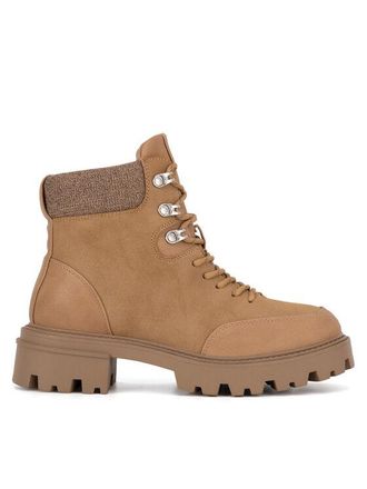 Jenny Fairy Schn&uuml;rstiefeletten WYL3996-1 Beige