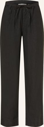 Marc O'Polo Marc Opolo Hose Im Jogging-Stil Aus Leinen schwarz