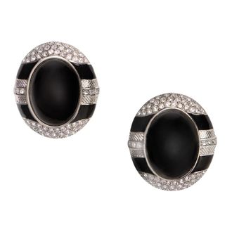 Roberto Cavalli Ohrringe - - Accessories - Damen - Schwarzk - ONE SIZE