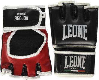 LEONE 1947 Kontakt MMA-Handschuhe, Unisex-Erwachsene, Schwarz, L, GP095