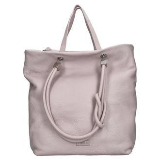Rebelle Ledertasche mit Narbung - - Bags - Damen - Rosa - ONE SIZE