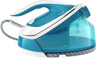 Samsung Home PerfectCare Compact Plus GC7920/20 Dampfb&uuml;gelstation 2400 w Hellblau, Wei&szlig; - Philips