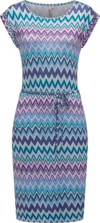 Ragwear Sommerkleid Taggien Print Leichtes, bequemes Midikleid mit Muster