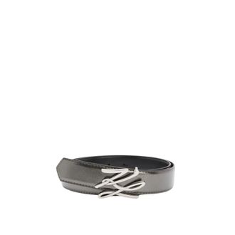 Karl Lagerfeld Femme, Accessoires, Noir, Taille: 95 CM K/Autograph Belt